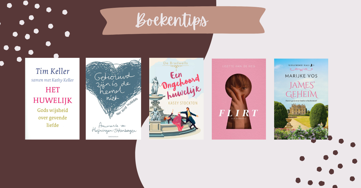 Boekentip #26 Vijf boeken over het huwelijk